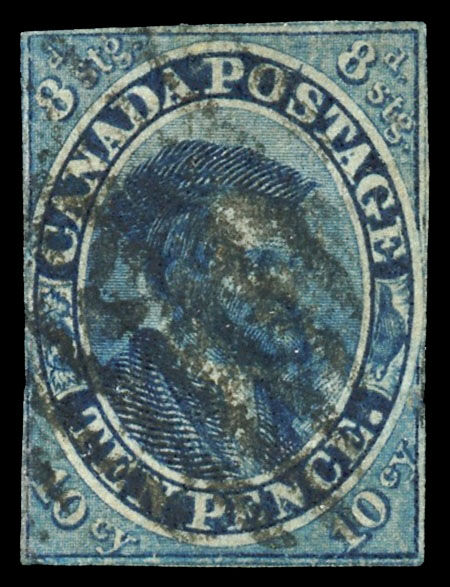 Buy Canada #7 - Jacques Cartier (1855) 10d | Arpin Philately