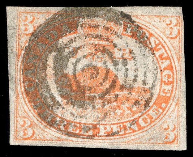 Buy Canada #1 - Beaver (1851) 3d - Laid paper | Arpin Philately