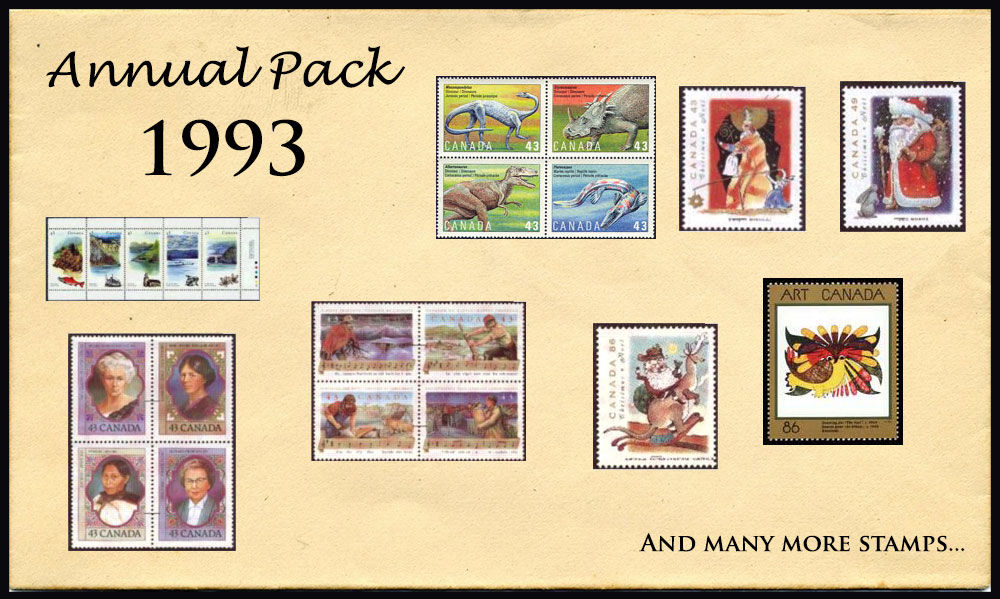 Buy Canada Complete Year Set 1993 - Mint | Arpin Philately