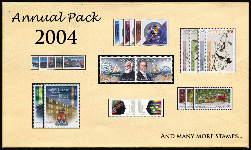 Buy Canada Complete Year Set 2004 | Arpin Philately