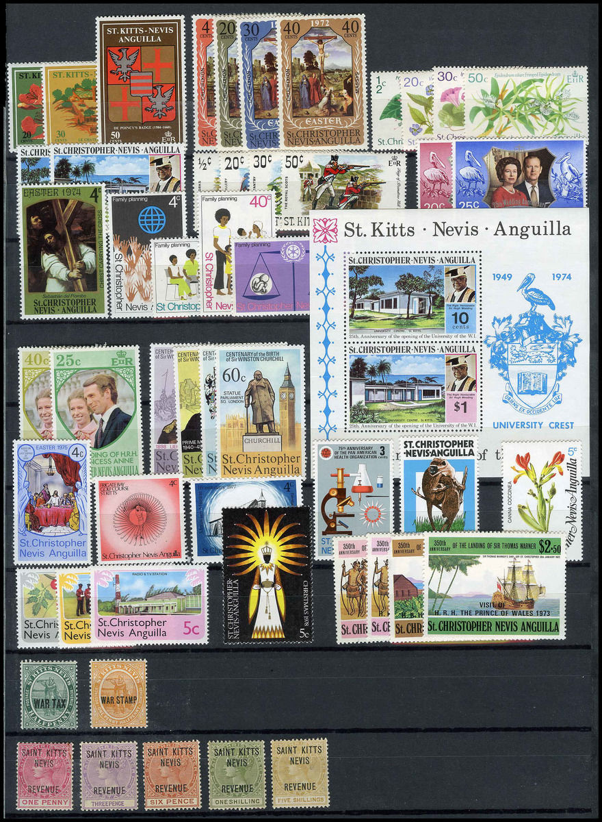 Buy Nevis, St. Christopher & St.Kits-Nevis 195+ different mint & used ...