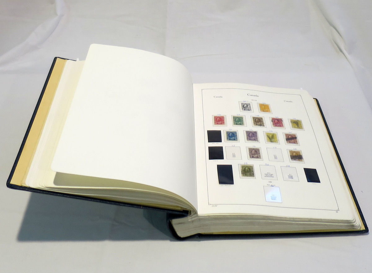 Buy A used Blue KABE album - 600 different Mint and Used stamps from ...