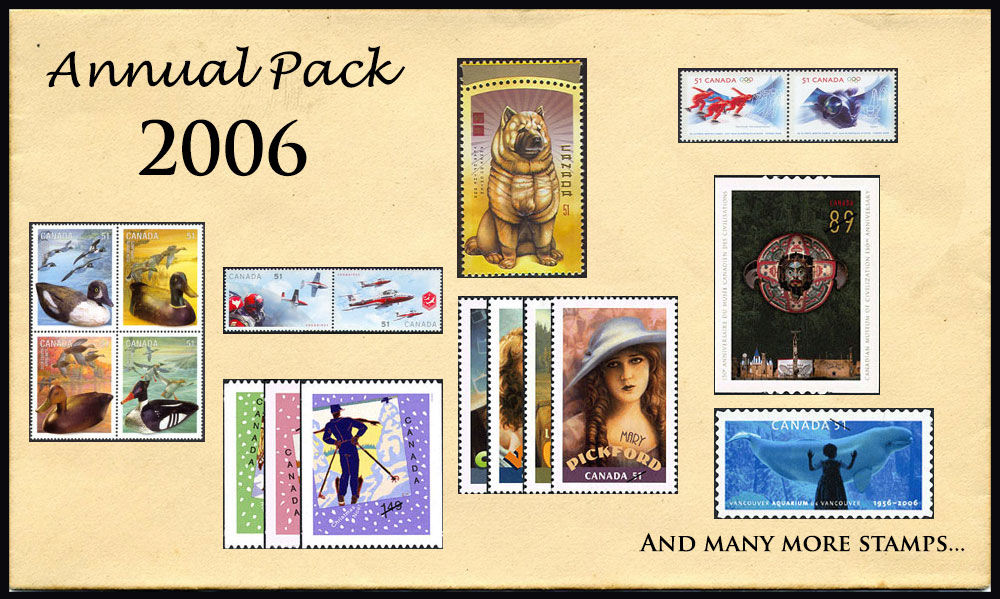Buy Canada Complete Year Set 2006 - Mint | Arpin Philately