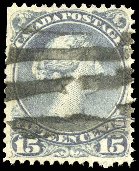 Buy Canada #30c - Queen Victoria (1868) 15¢ - Very thick paper | Arpin ...