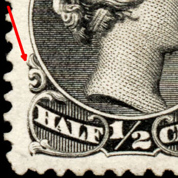 Buy Canada #21 - Queen Victoria (1868) ½¢ | Arpin Philately