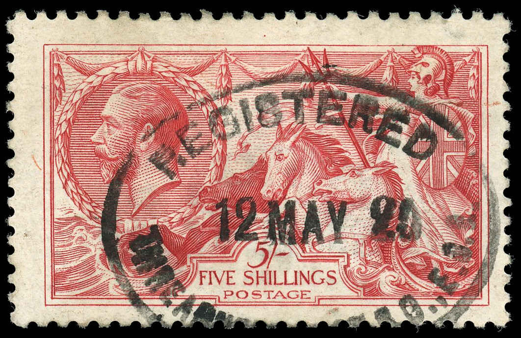 Buy Great Britain #180 - King George V - Britannia Rule the Waves (1919 ...