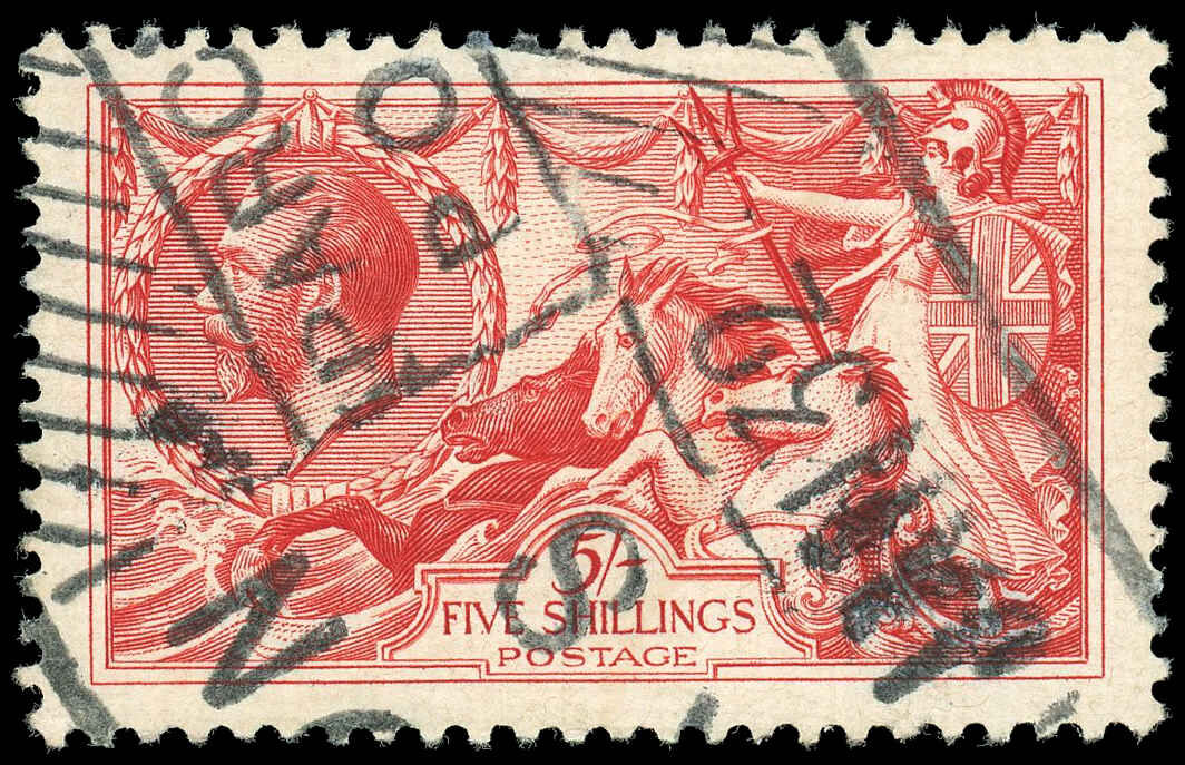 Buy Great Britain #180 - King George V - Britannia Rule the Waves (1919 ...