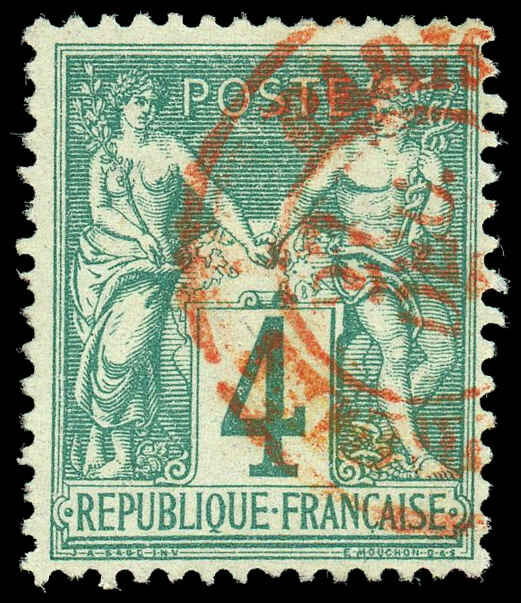 Buy France #66 - Peace and Commerce (1876) 4¢ | Arpin Philately