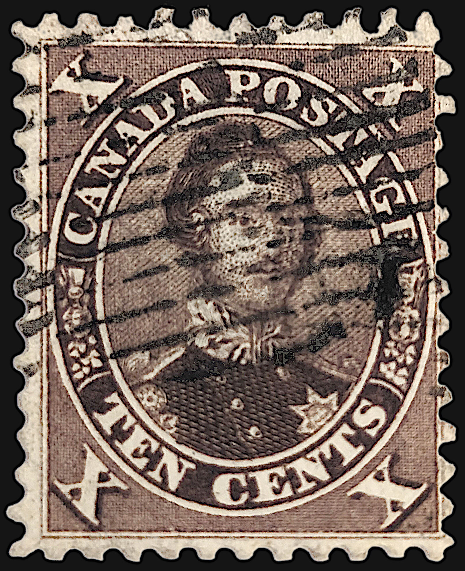 Buy Canada #17 - HRH Prince Albert (1859) 10¢ | Arpin Philately