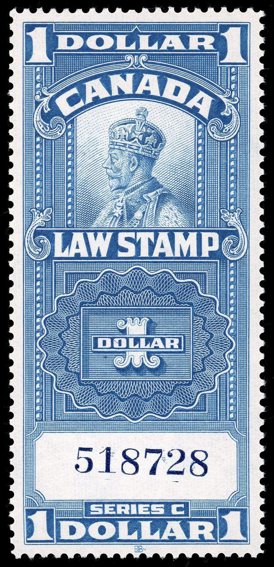 Buy Revenue #FSC18 - Supreme Court Law Stamp - George V (1935) $1 ...